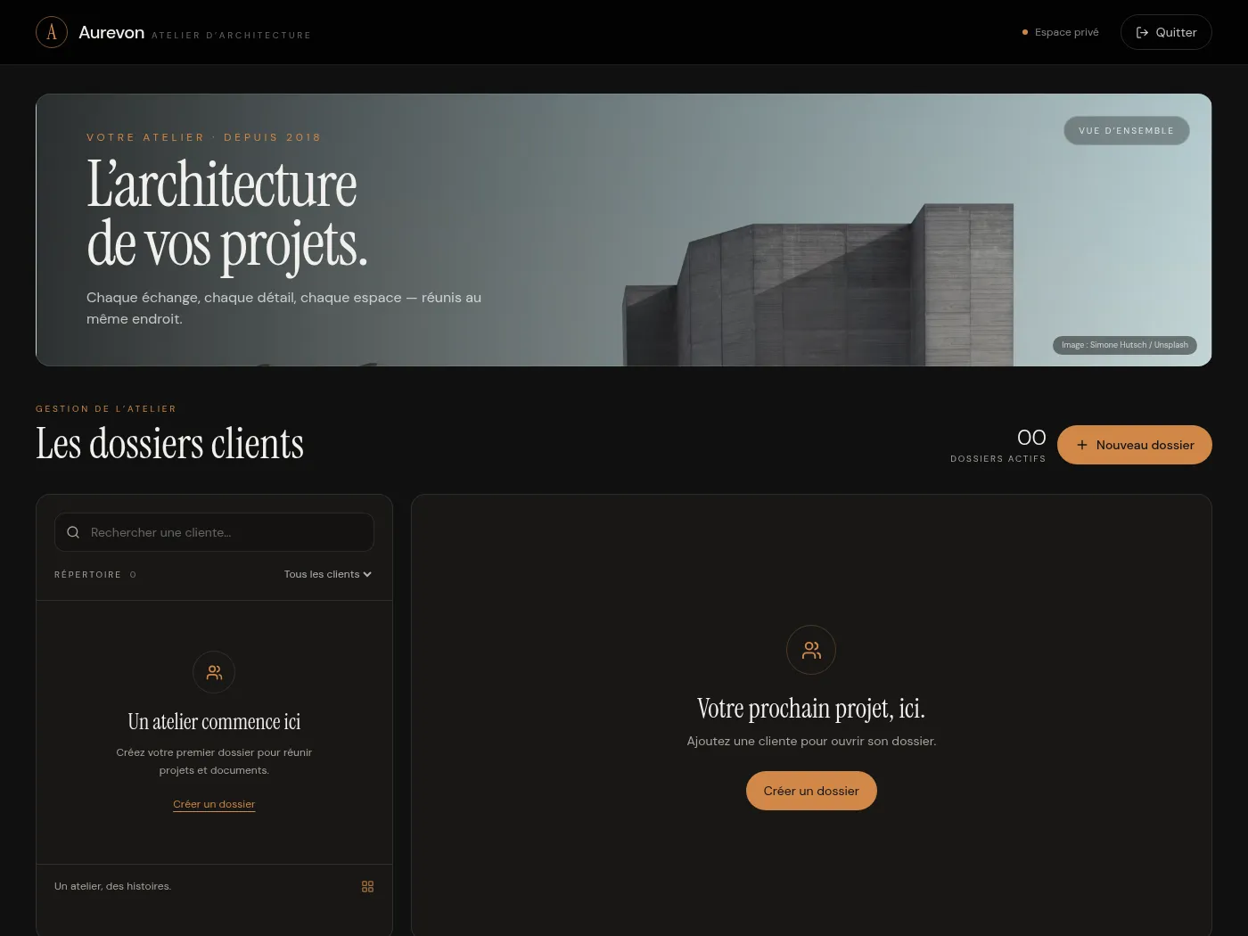 Architect Client Portal