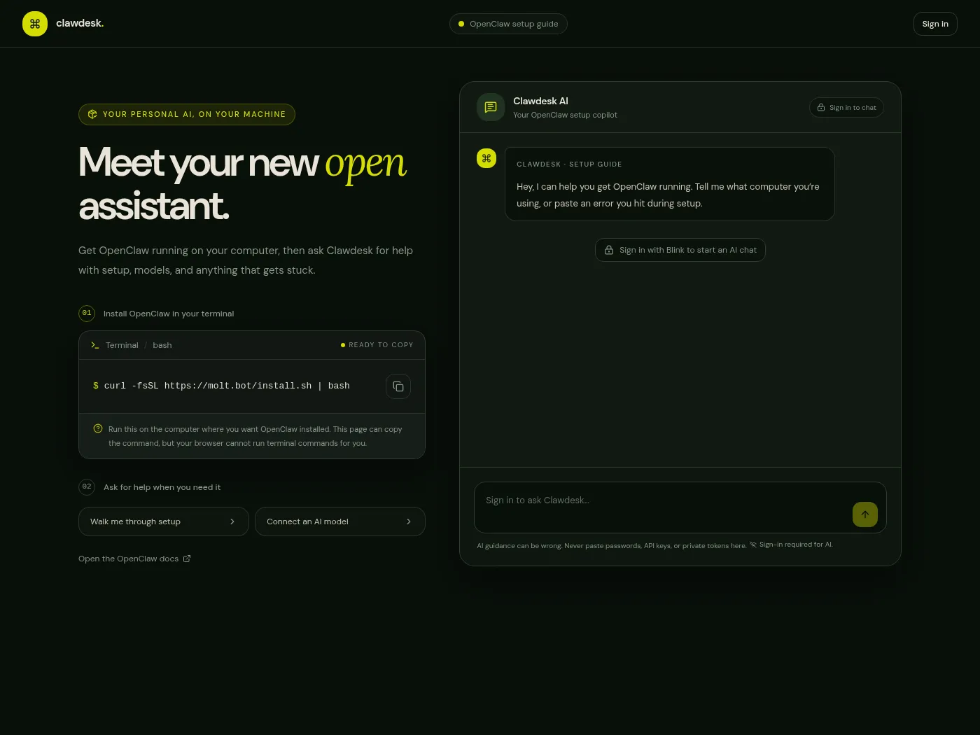 OpenClaw AI Web Runner