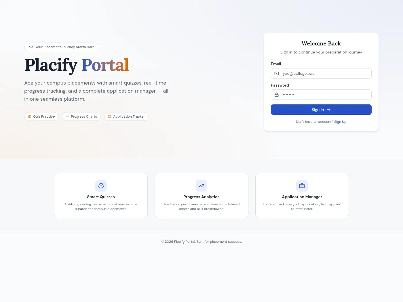 Placify Portal