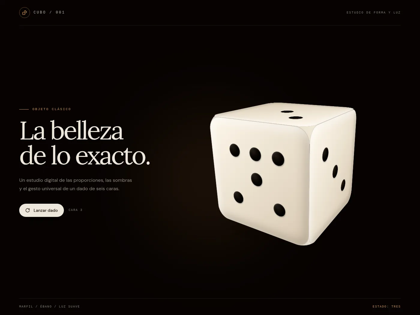 3D Dice Designer