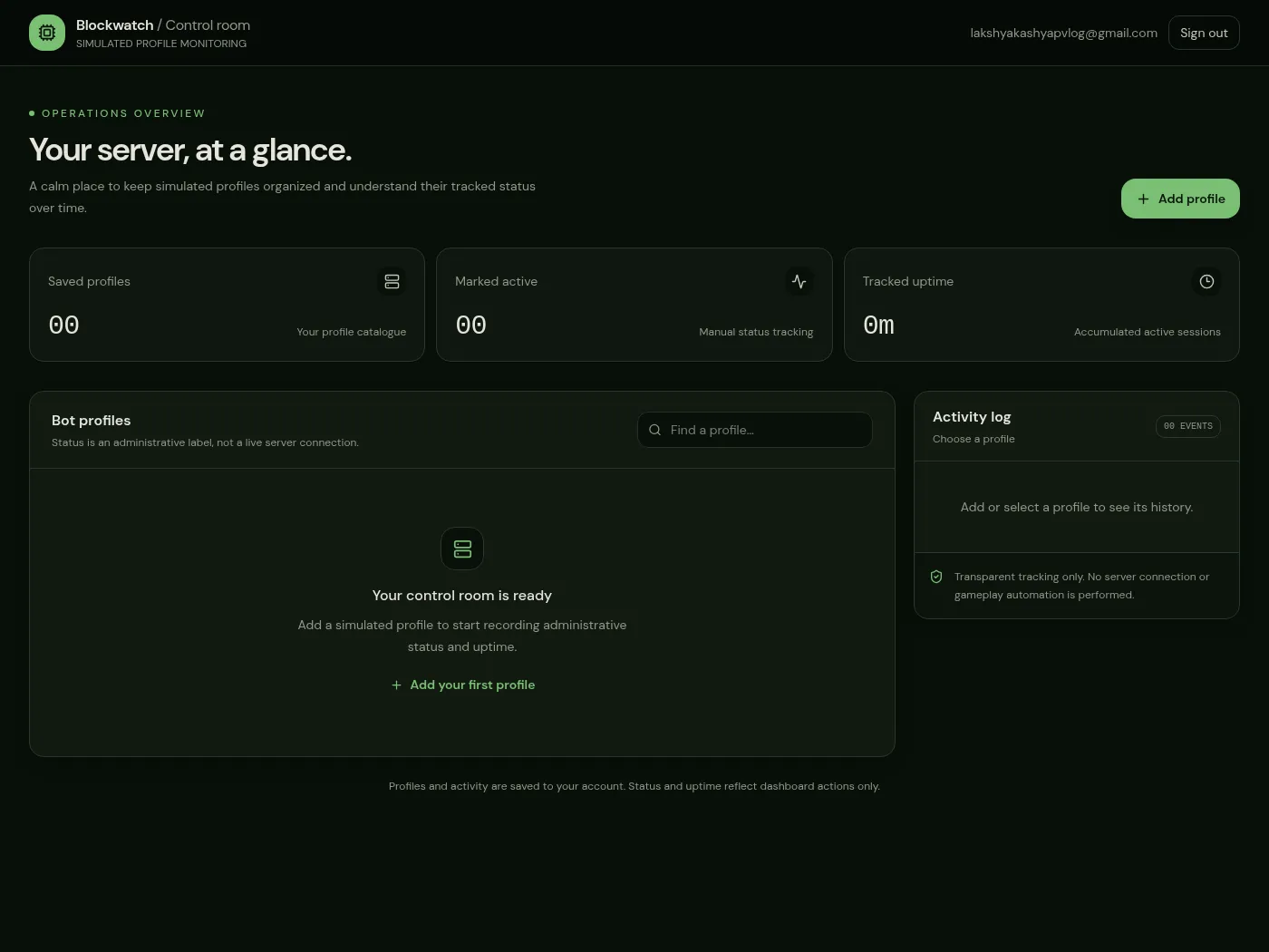 Minecraft Bot Command Hub