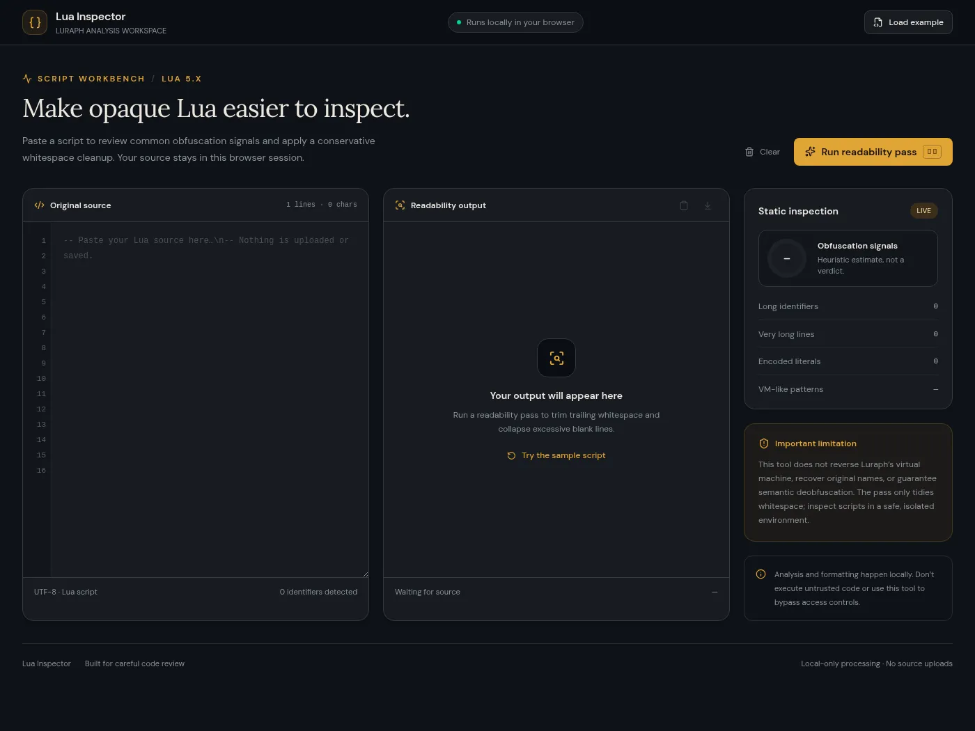 Luraph Deobfuscator Hub
