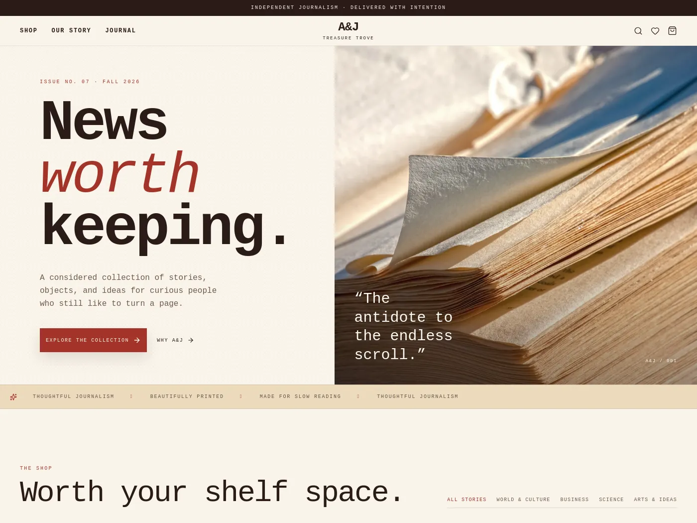 Treasure Trove News Store