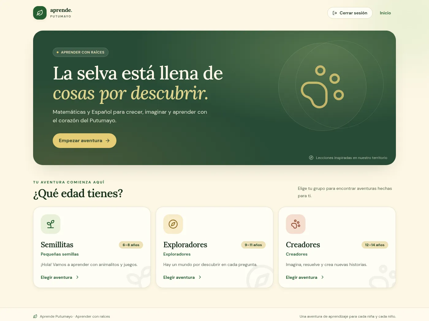 Aprende Putumayo EdTech