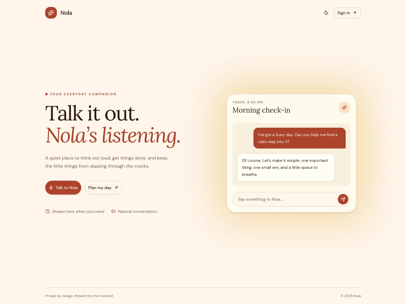 AI Voice Companion