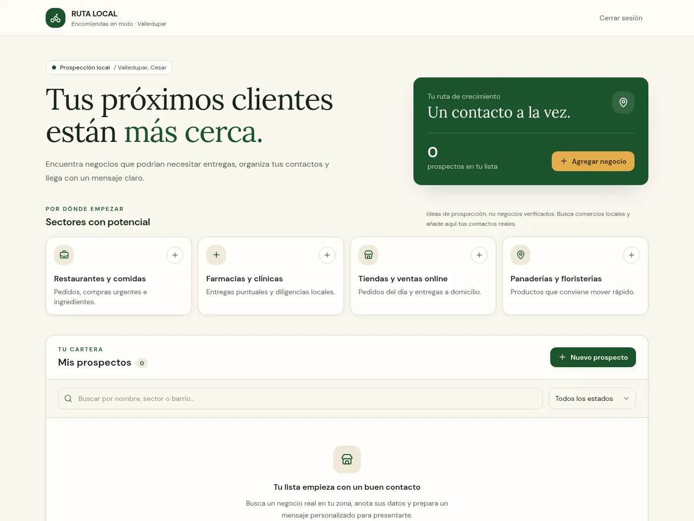 Valledupar Moto Cliente Finder