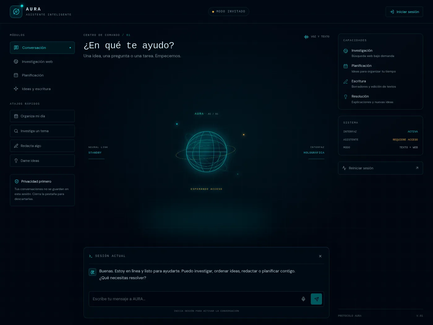 Jarvis 3D Assistant