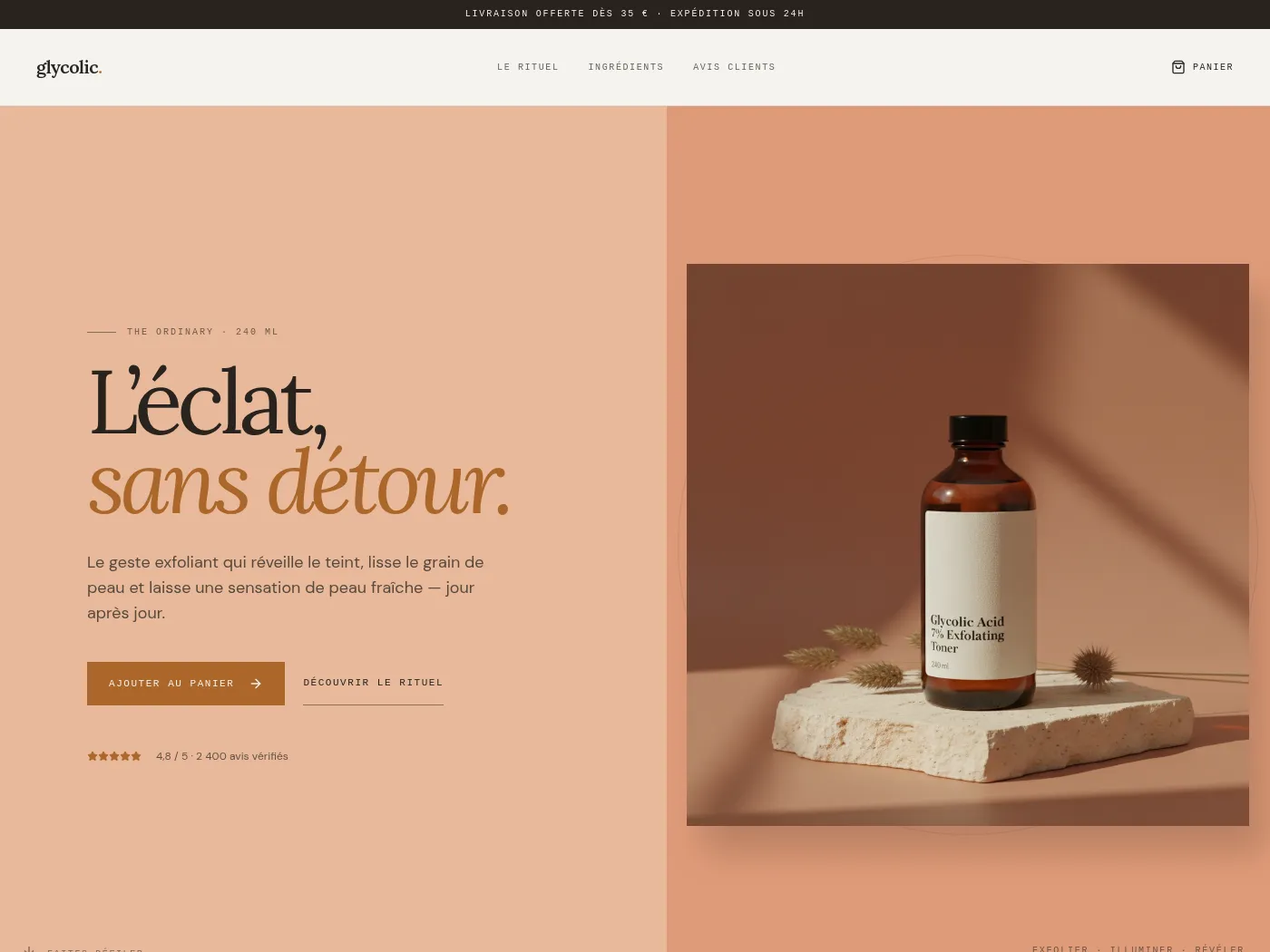 Glycolic Glow Shop