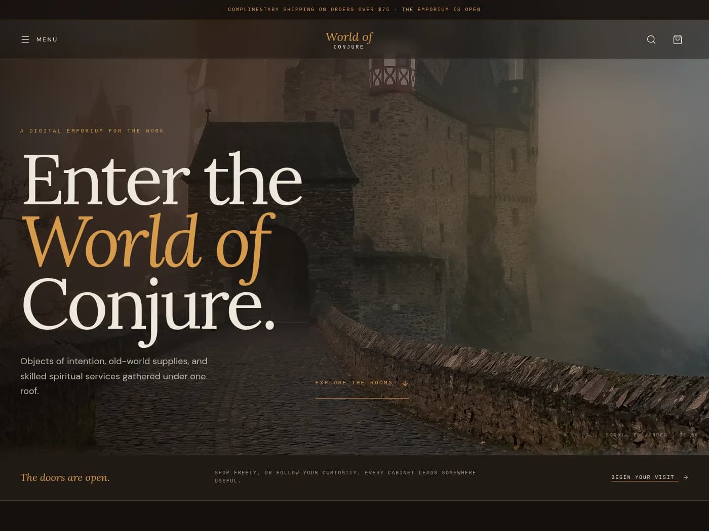 Conjure Emporium Experience