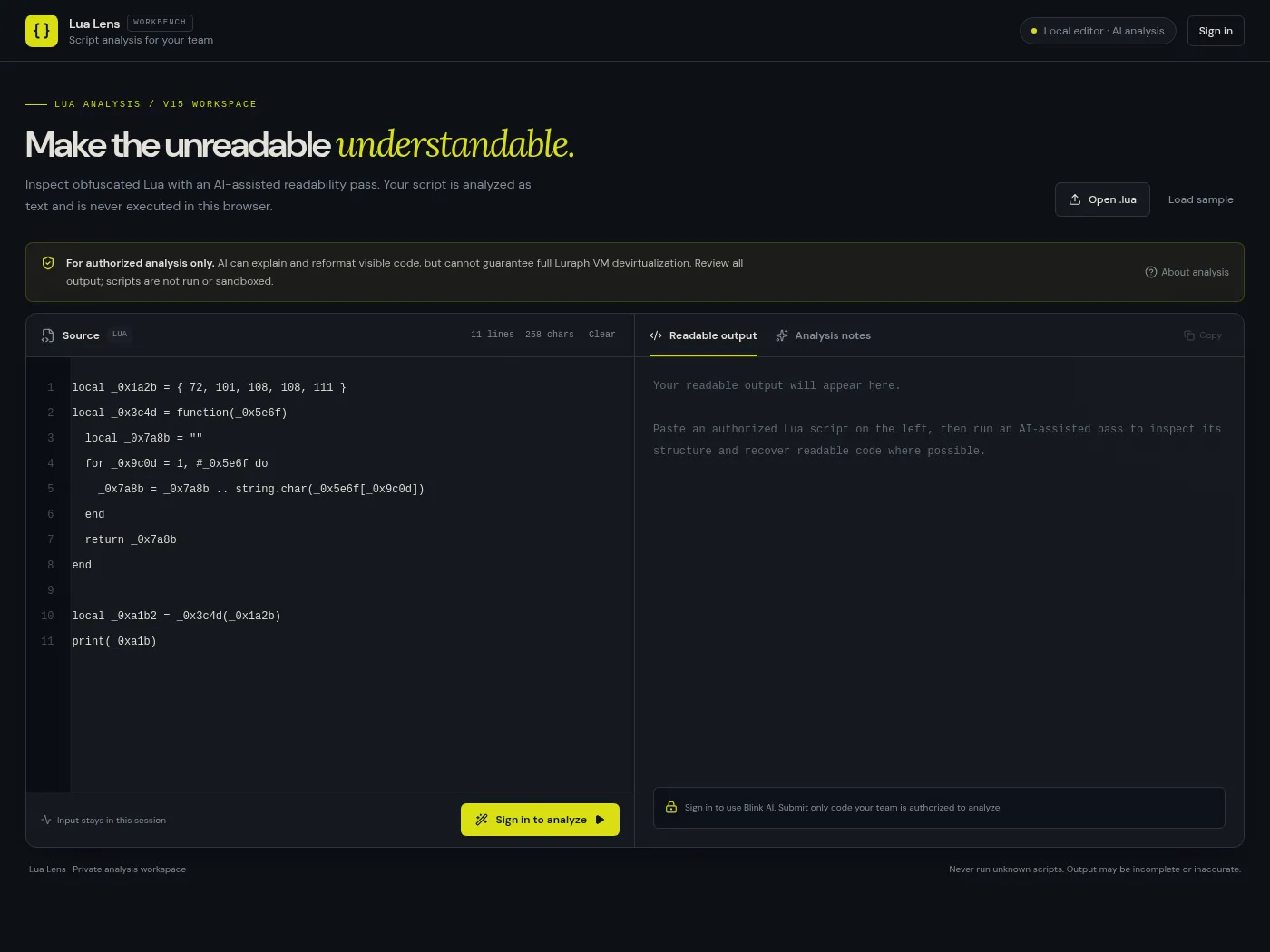 Luraph Lua Deobfuscator