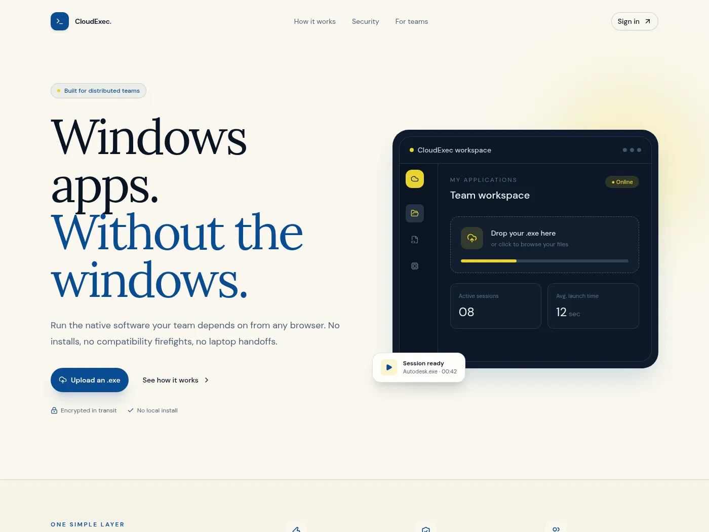 CloudExec Win Apps