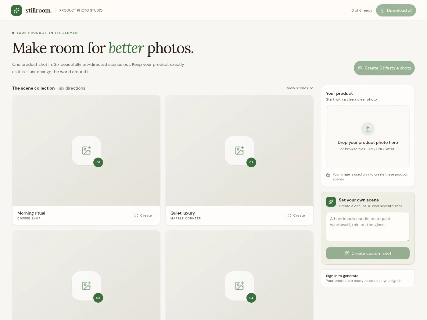 AI Product Photo Studio