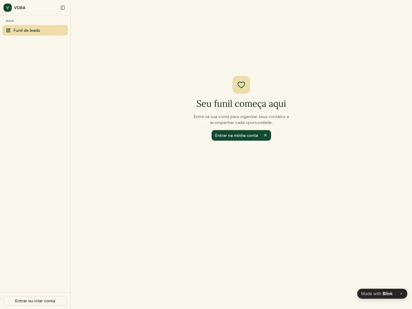 VORA Funnel CRM
