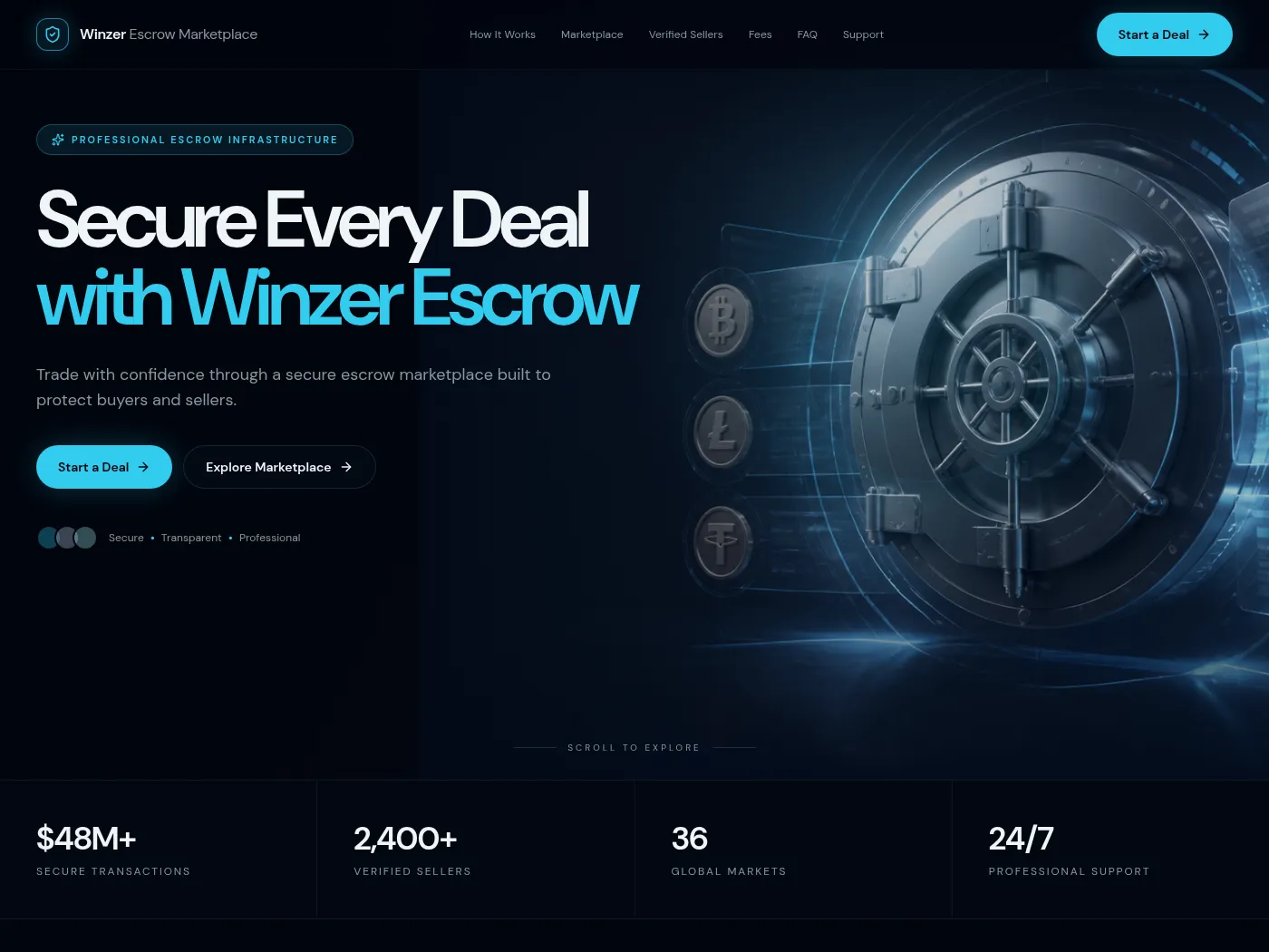 Winzer Escrow Marketplace