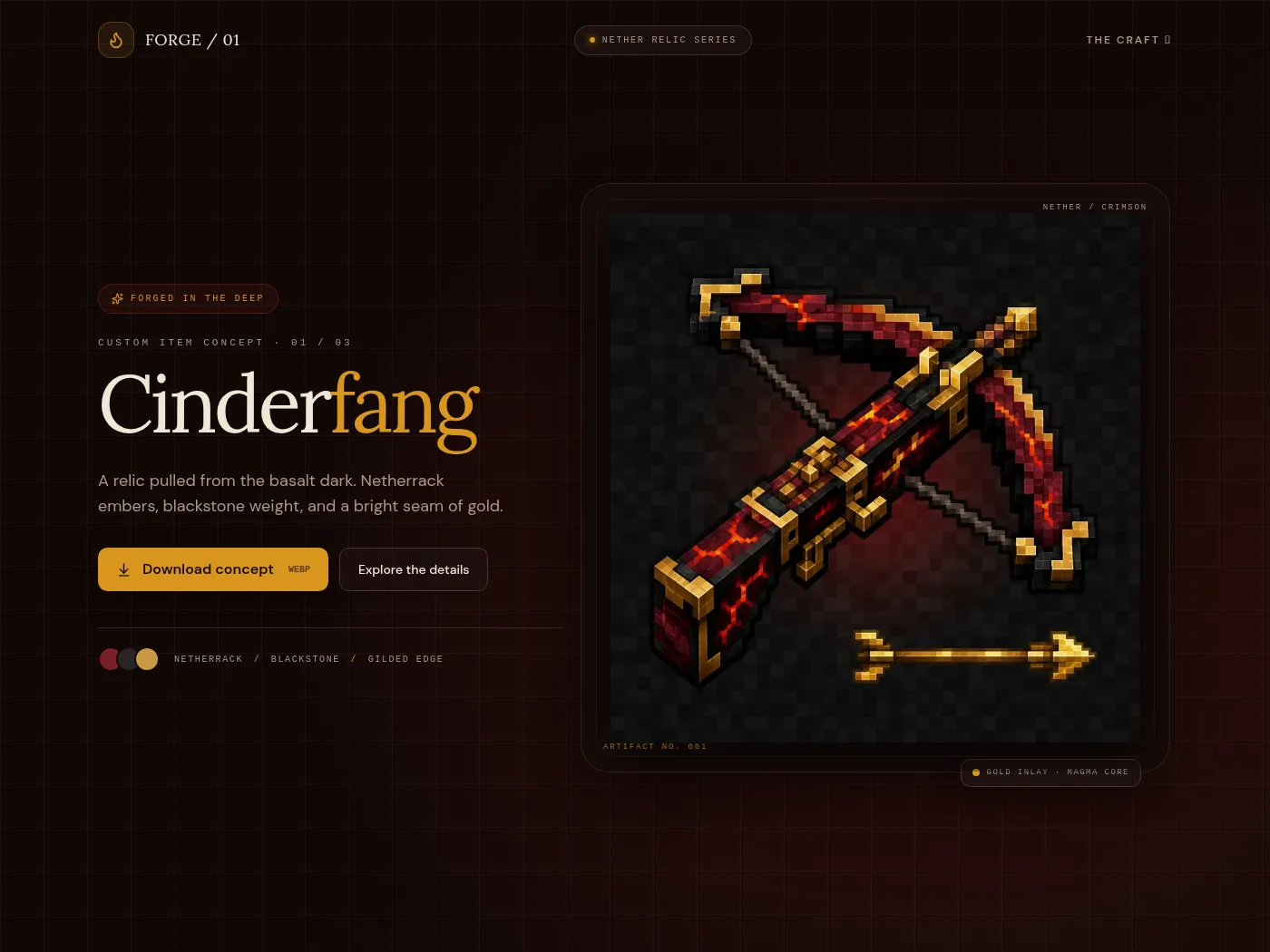 Nether Gold Crossbow