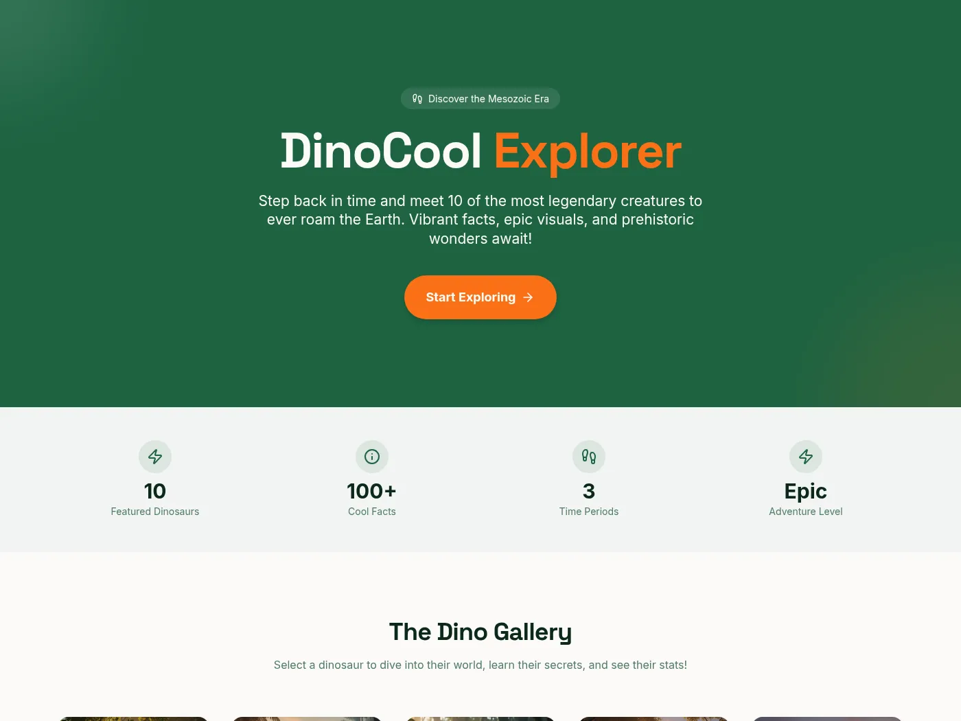 DinoCool Explorer