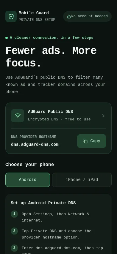 AdBlock Mobile Guard