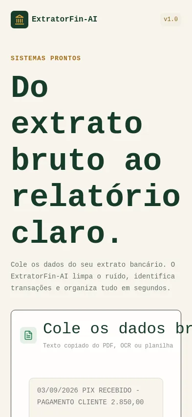 ExtratorFin-AI Mobile