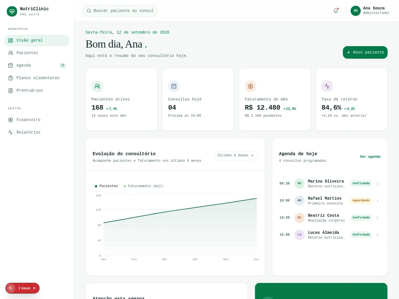 NutriClinic Pro Suite