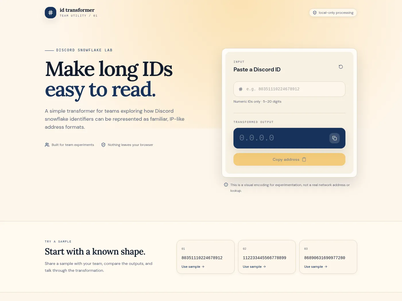 Discord ID Transformer