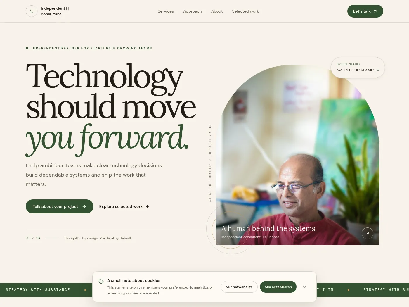 Consultant Portfolio Hub