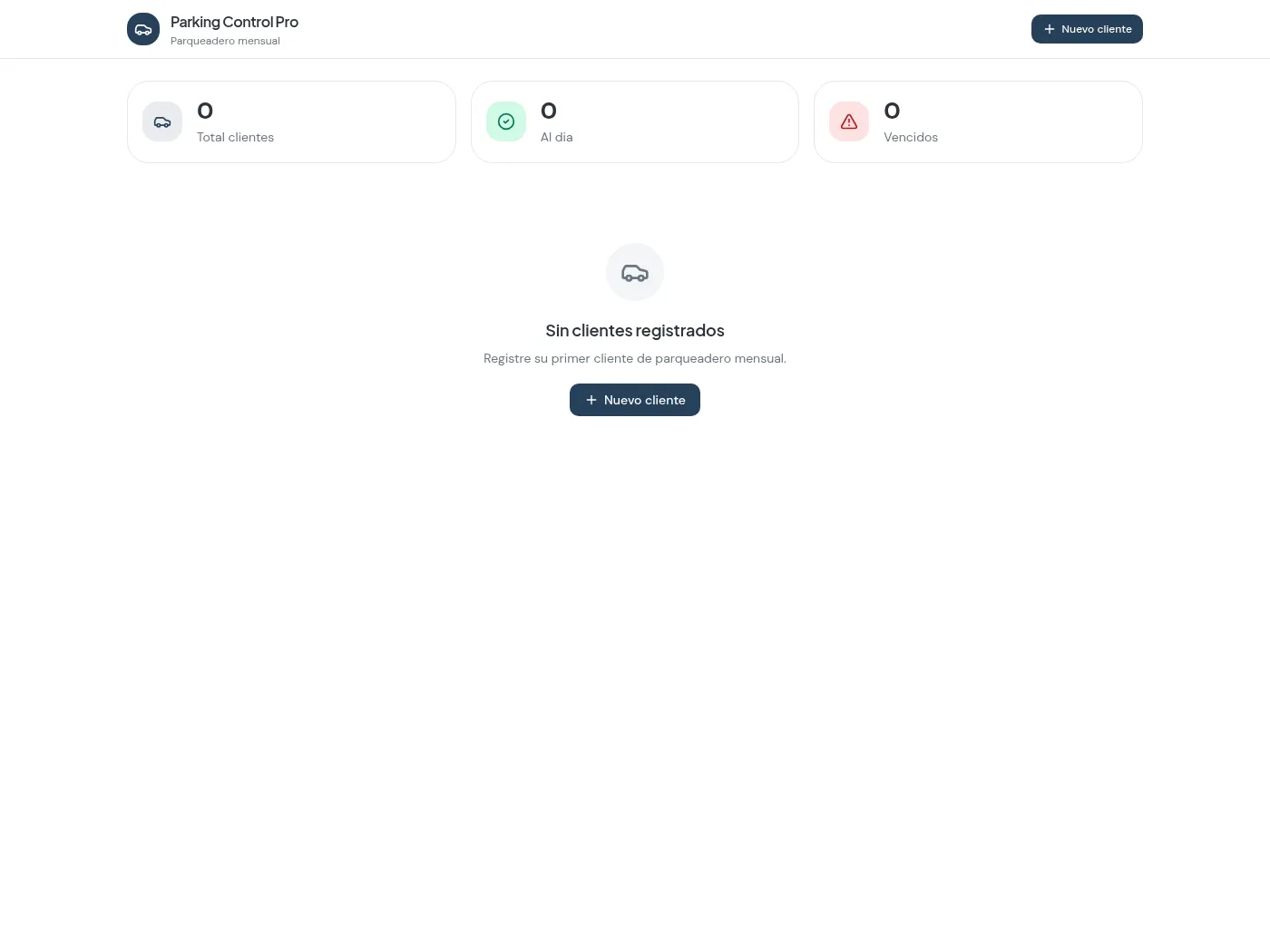Parking Control Pro