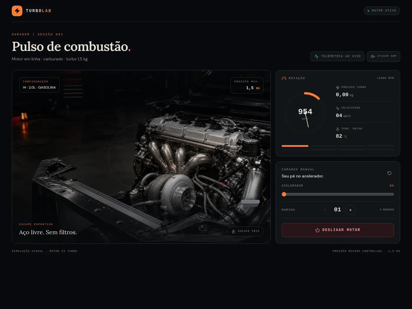 Turbo Engine Showcase