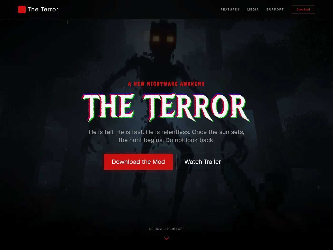 Terror Mob Minecraft Mod