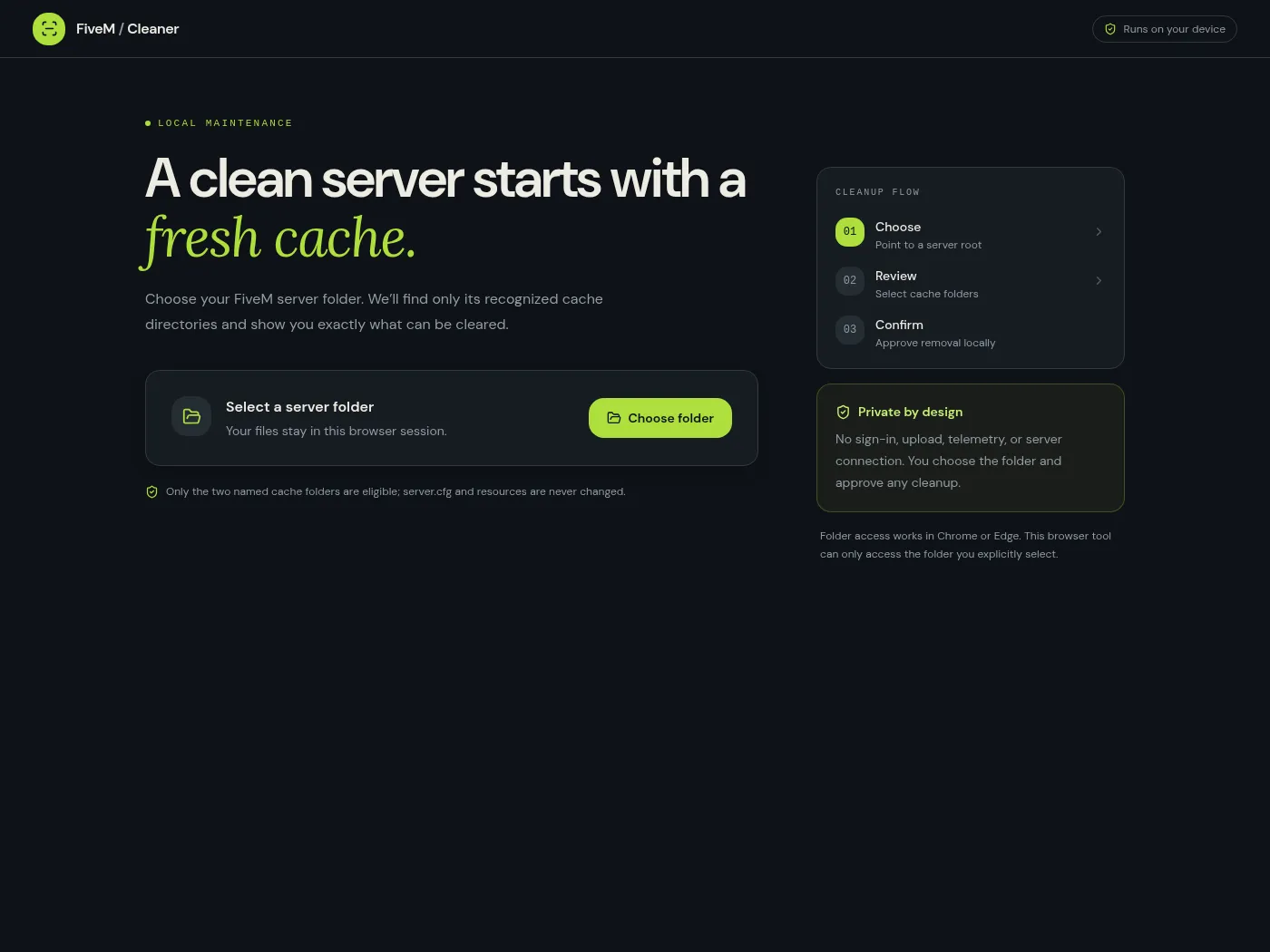 FiveM File Cleaner