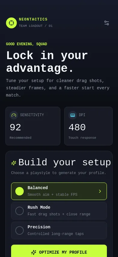 NeonTactics for Free Fire