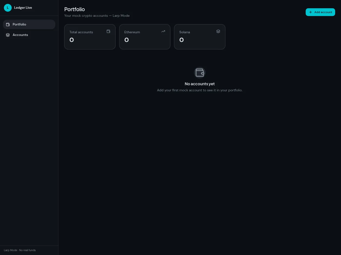 Ledger Larp Toolkit