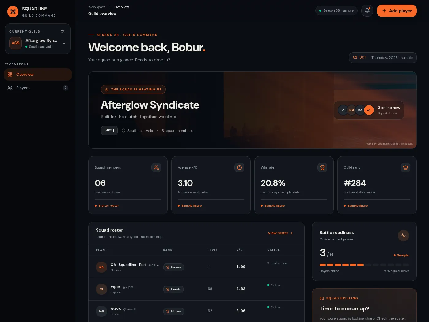GuildBot for Free Fire