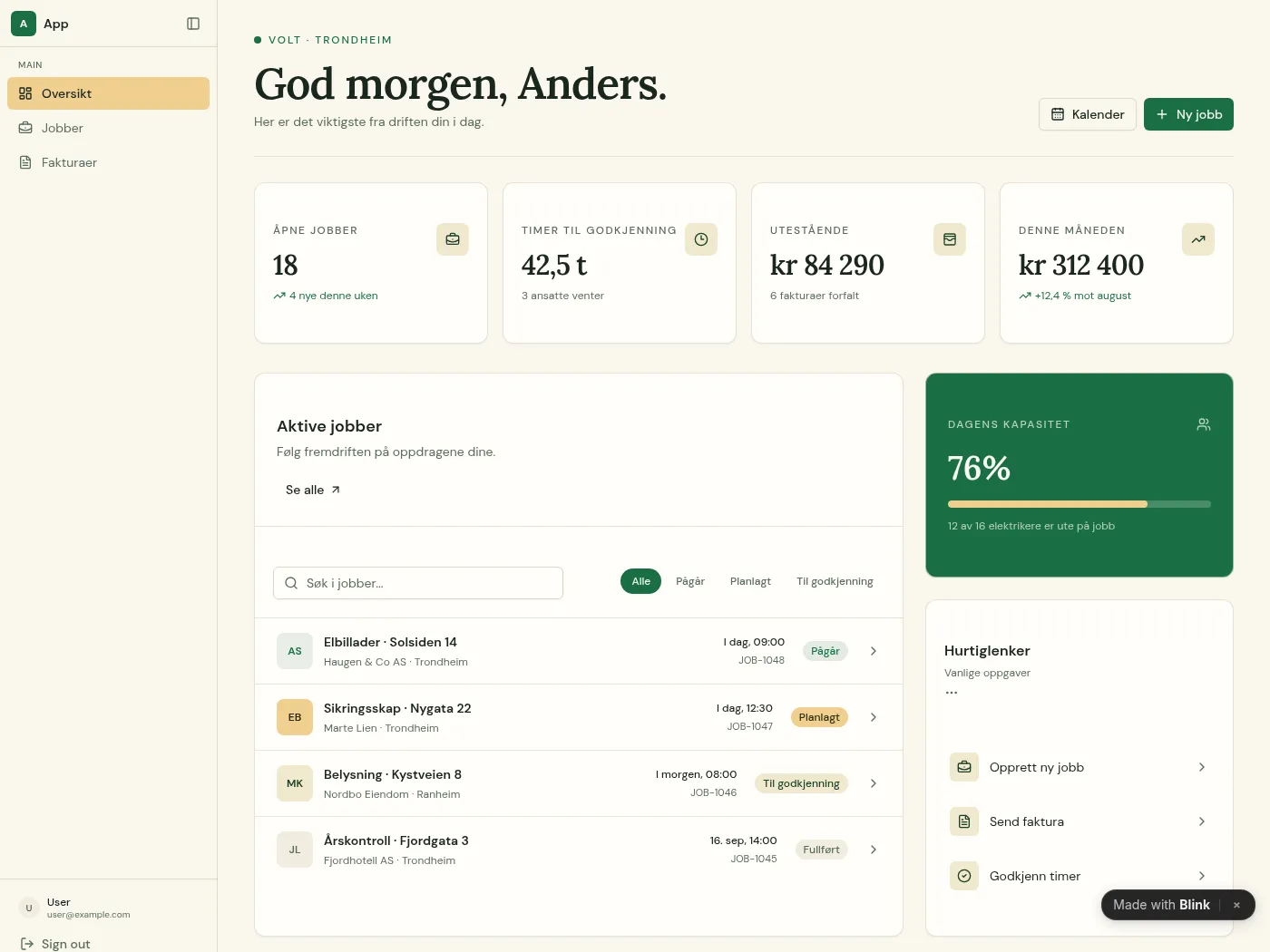Elektriker SaaS Suite