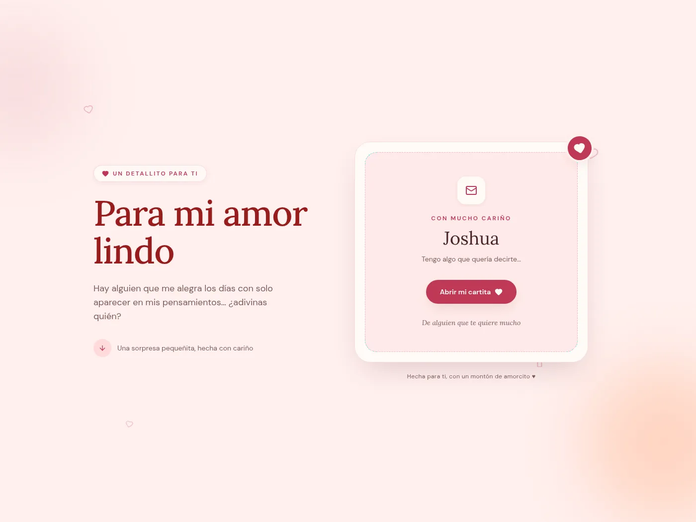 Brujito Lovegram
