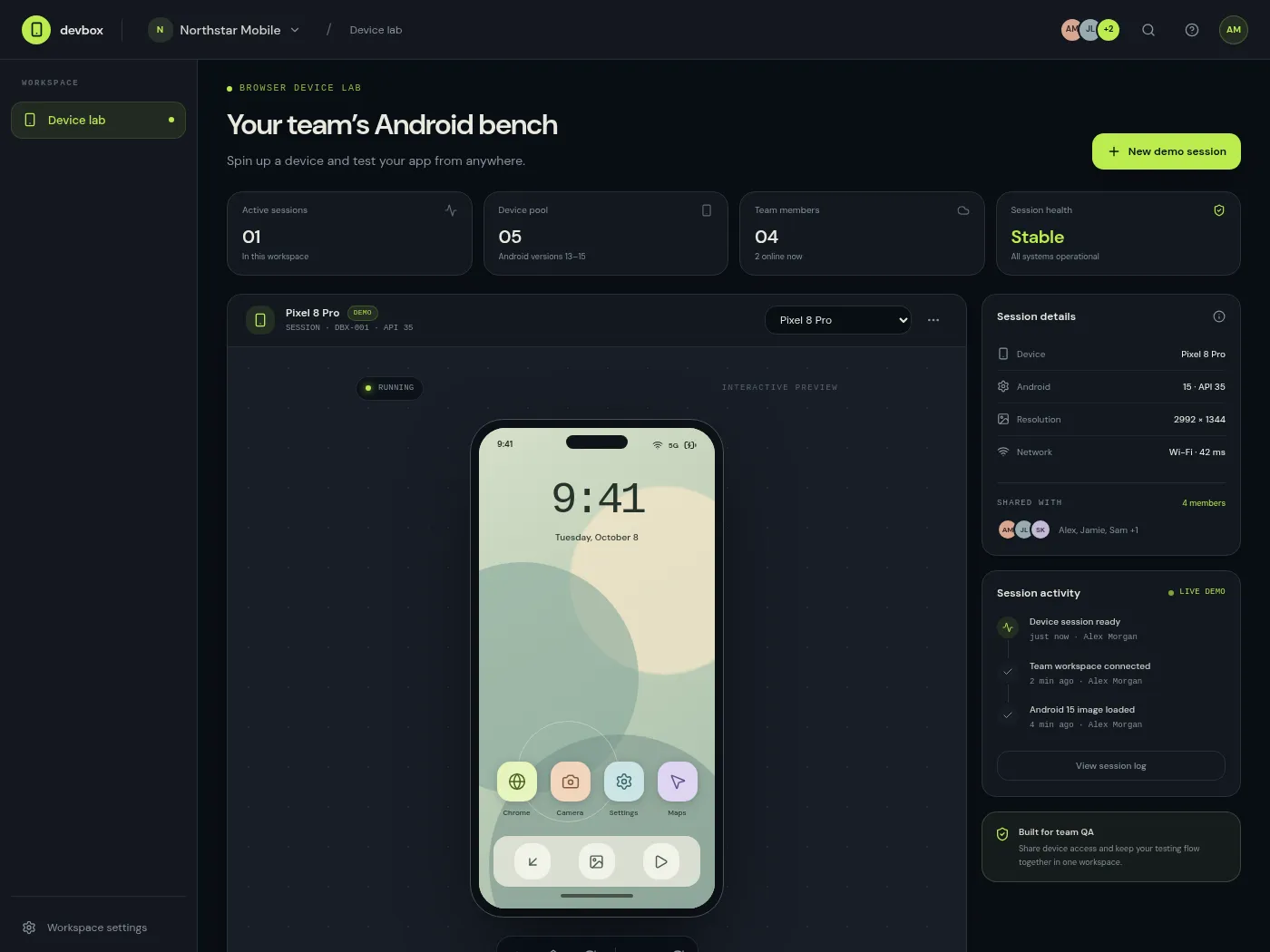 Cloud Android DevBox