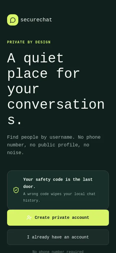 SecureChat Mobile