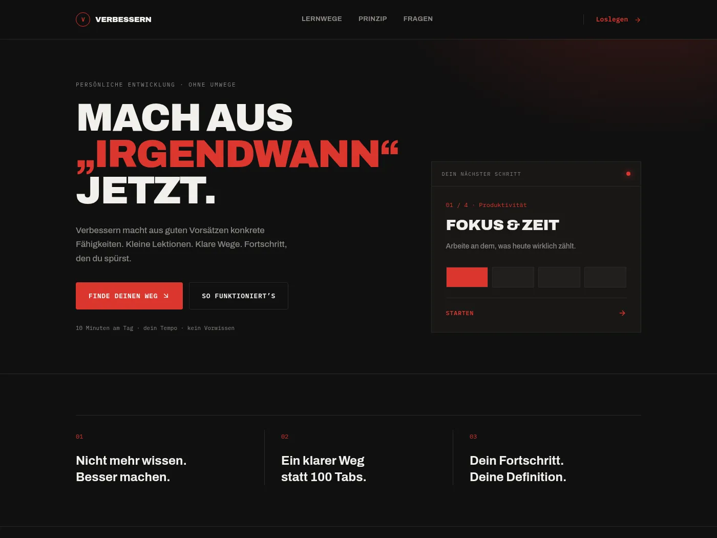 Verbessern