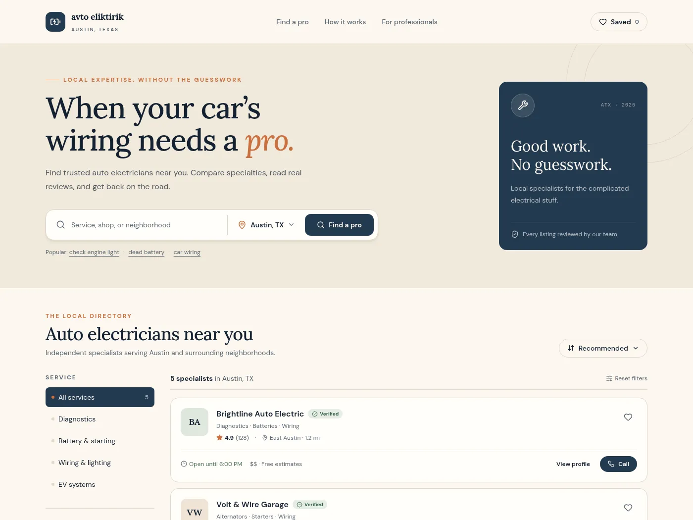 Avto Eliktirik Directory
