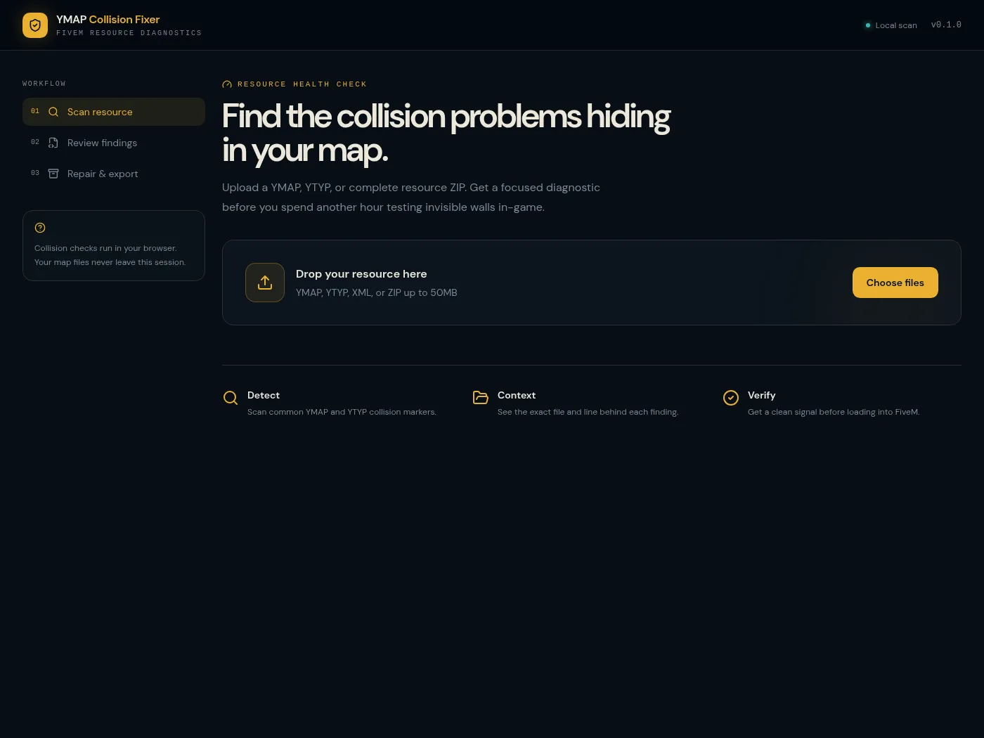 Ymap Collision Fixer