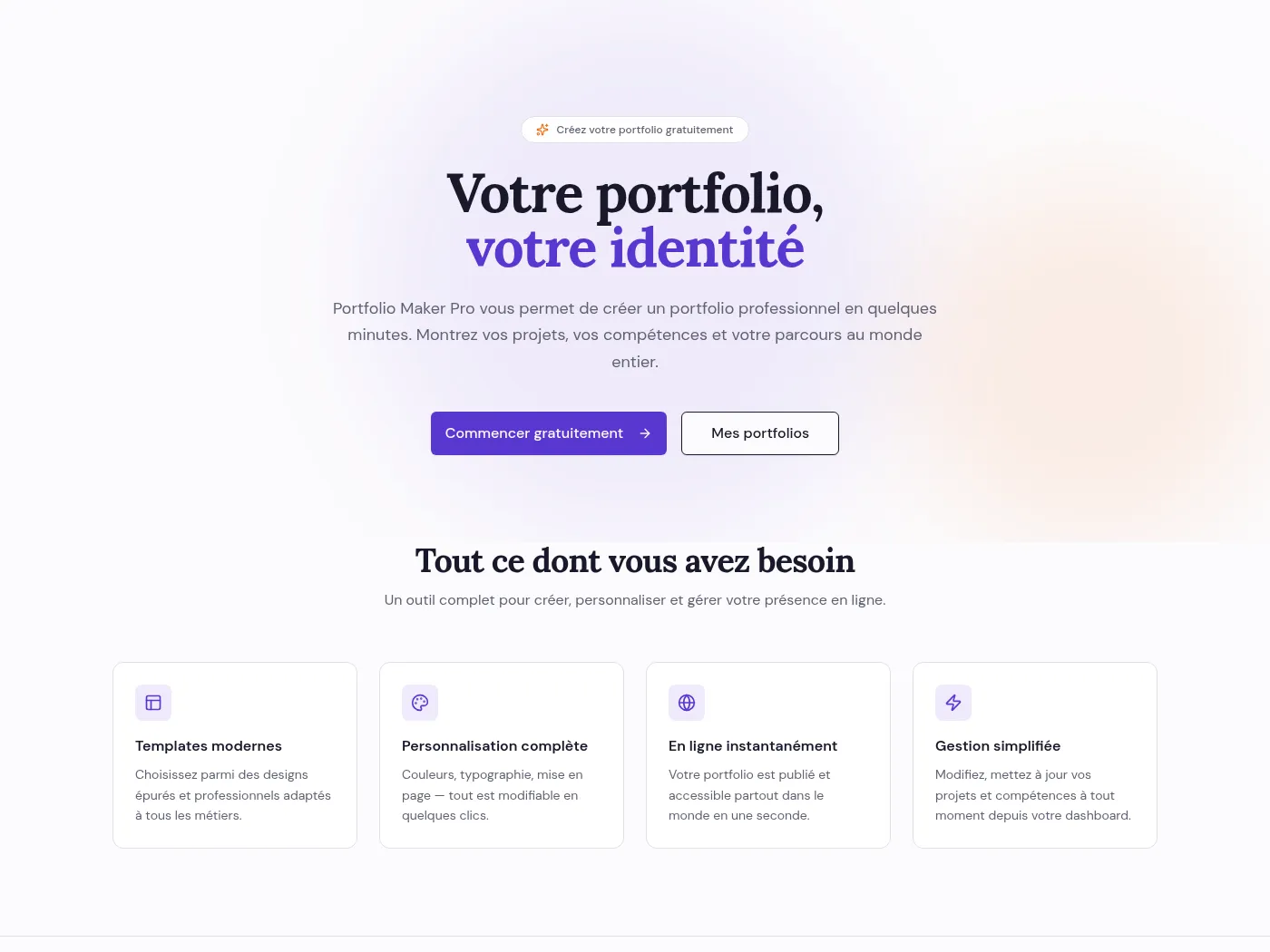 Portfolio Maker Pro