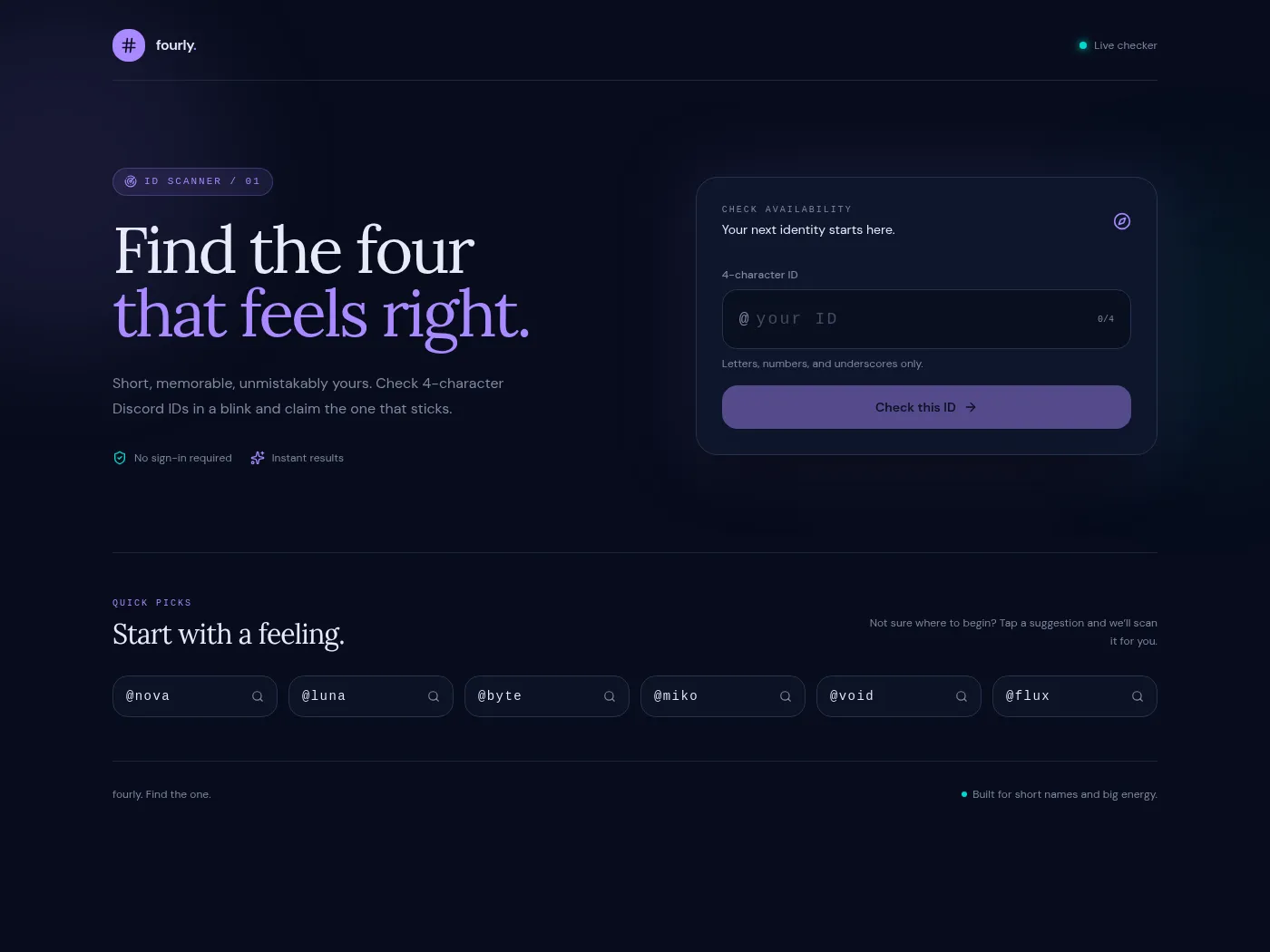 Discord 4-ID Finder