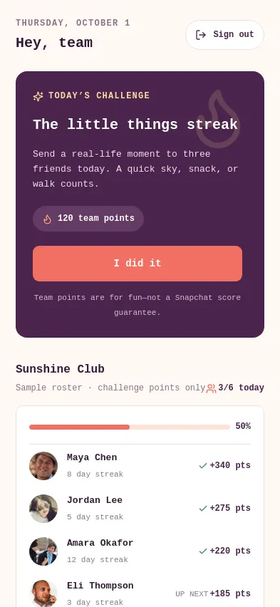 SnapScore Boost Buddy