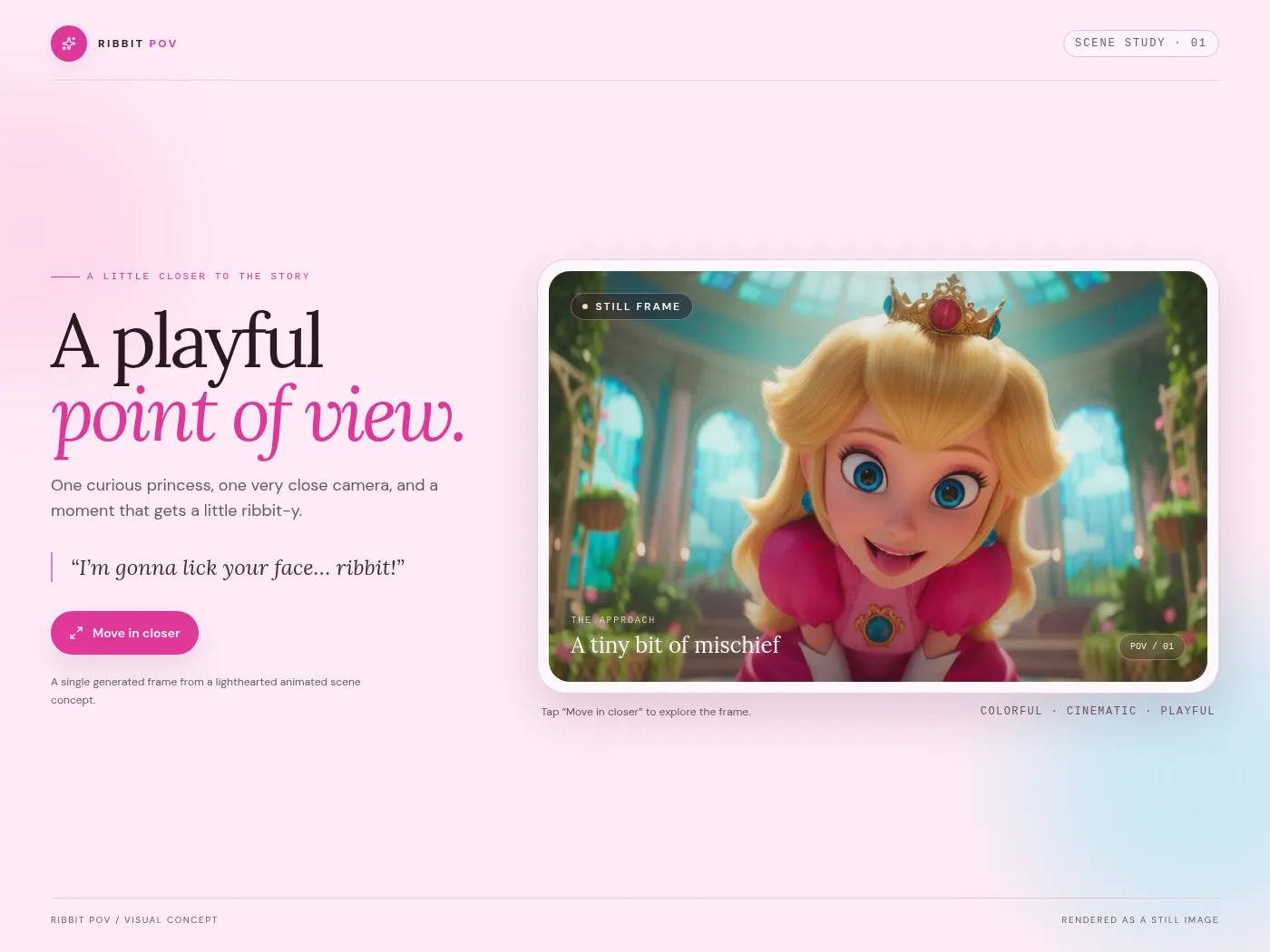 Peach POV Animation Demo