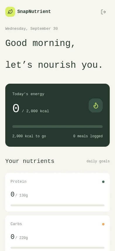 SnapNutrient