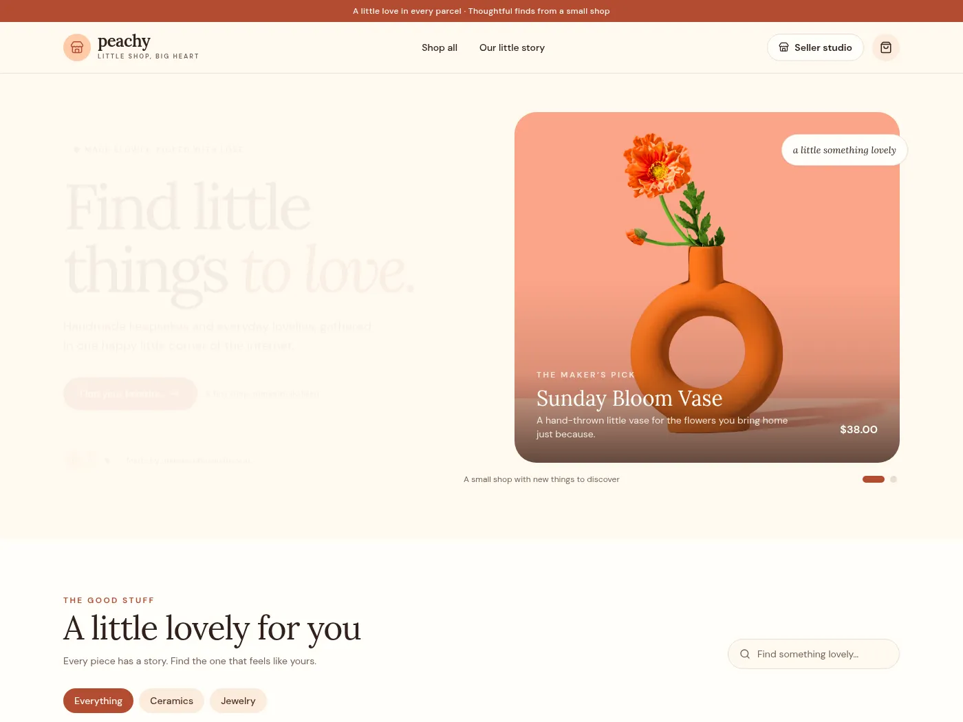 Peachy Seller Hub