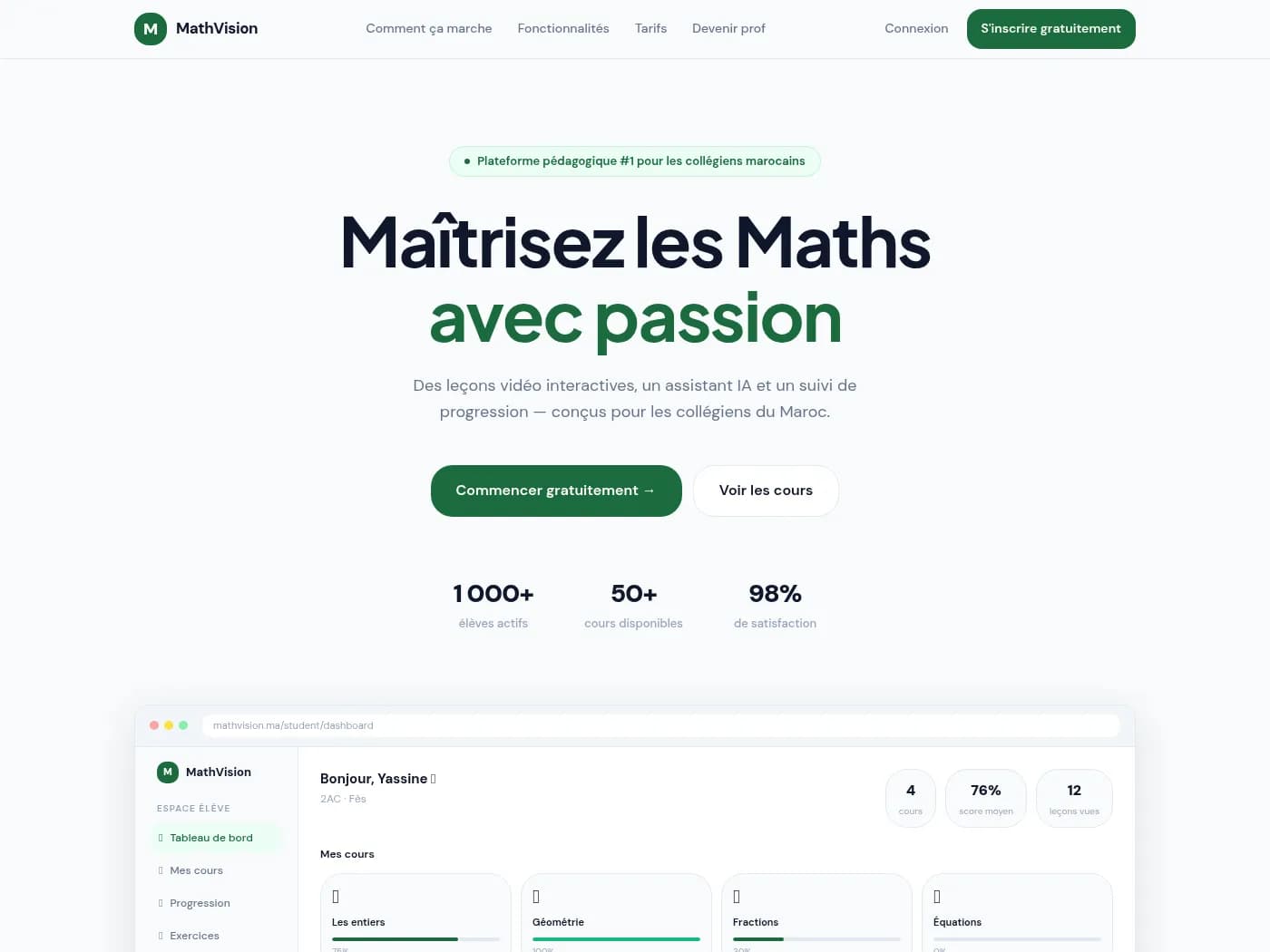 MathVision Interactive SaaS