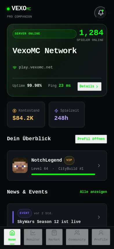 VexoMC Pro Companion