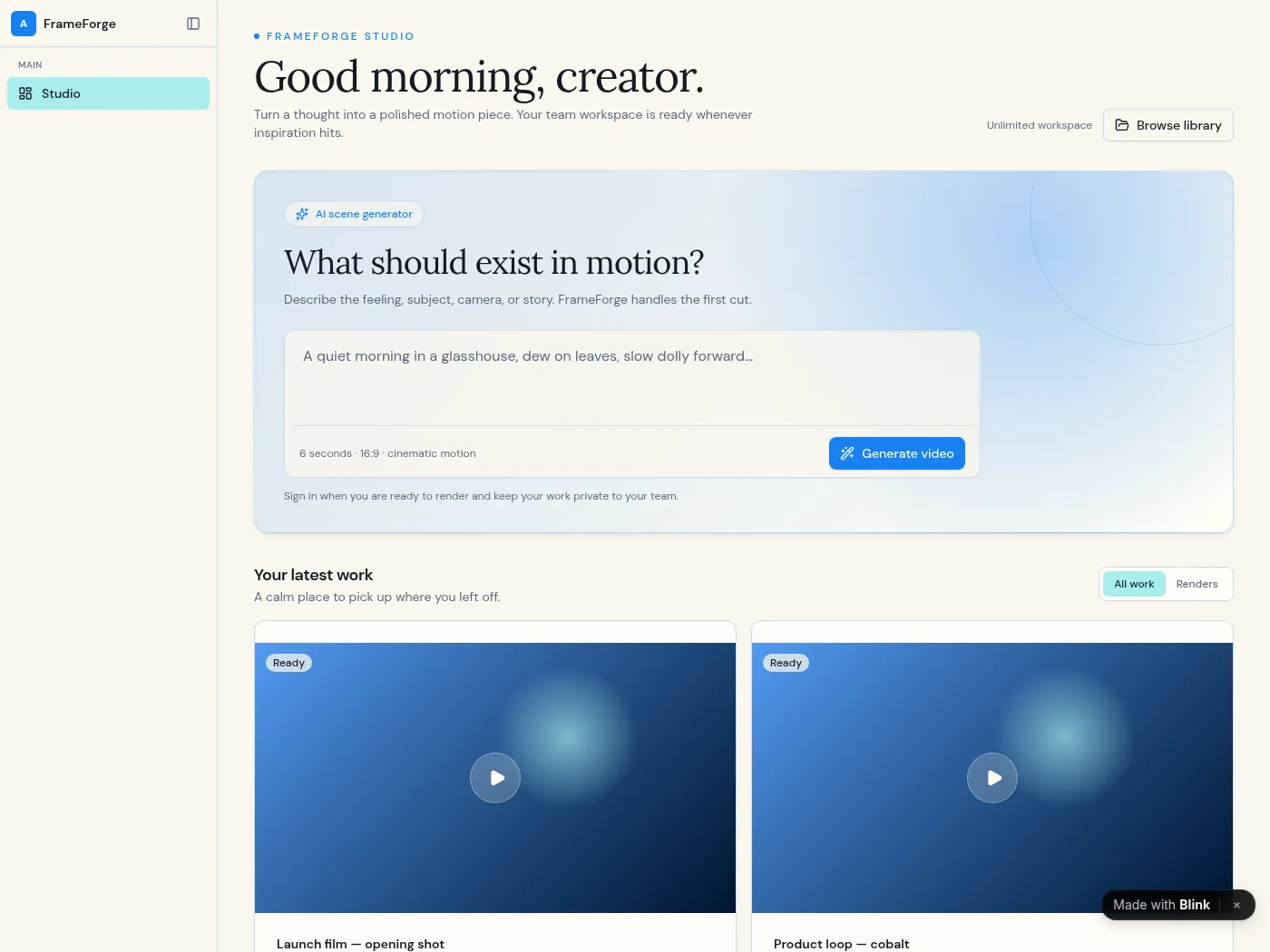 AI Video Studio
