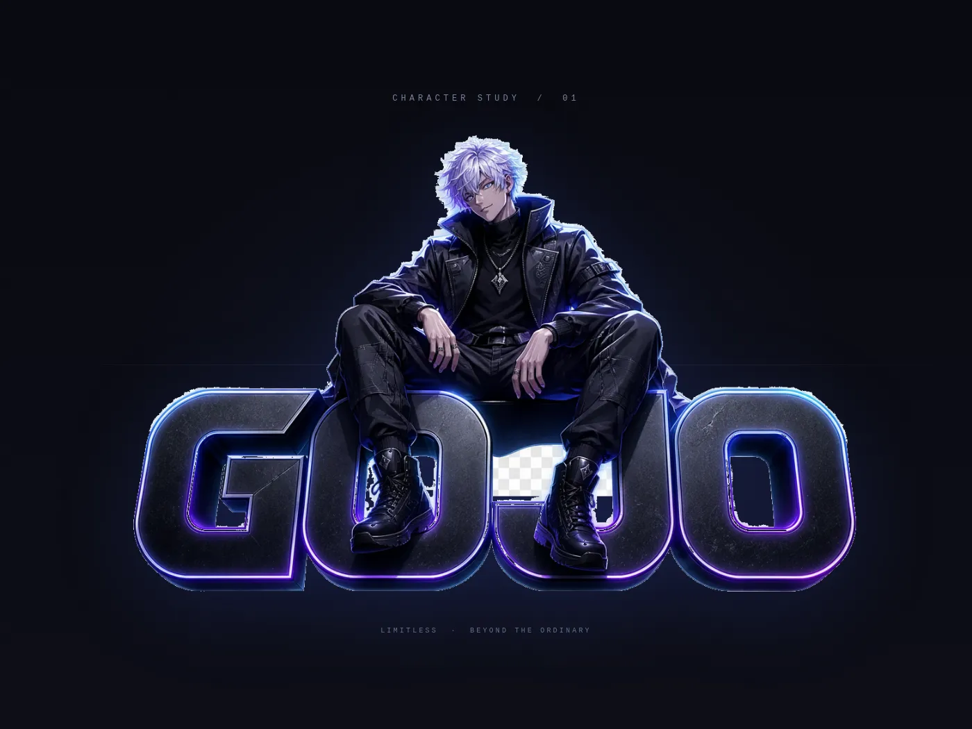 Gojo Hero Visual