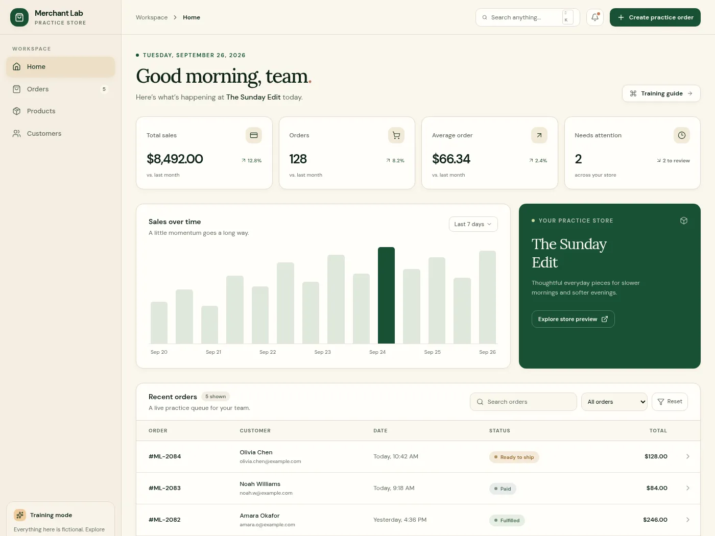 RolePlay Shopify Admin